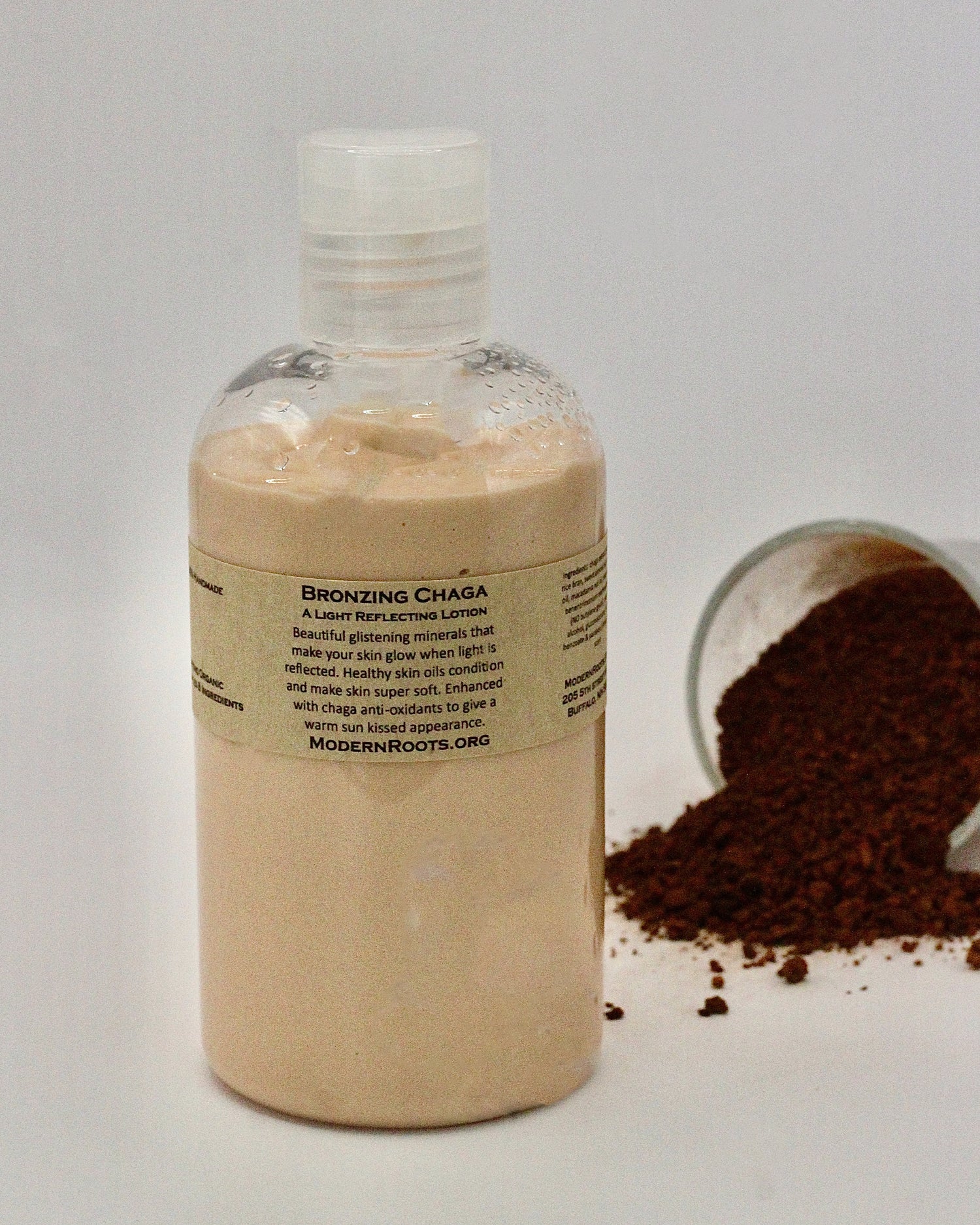 Bronzing Chaga - A Light Reflecting Lotion – ModernRoots Natural Soaps ...