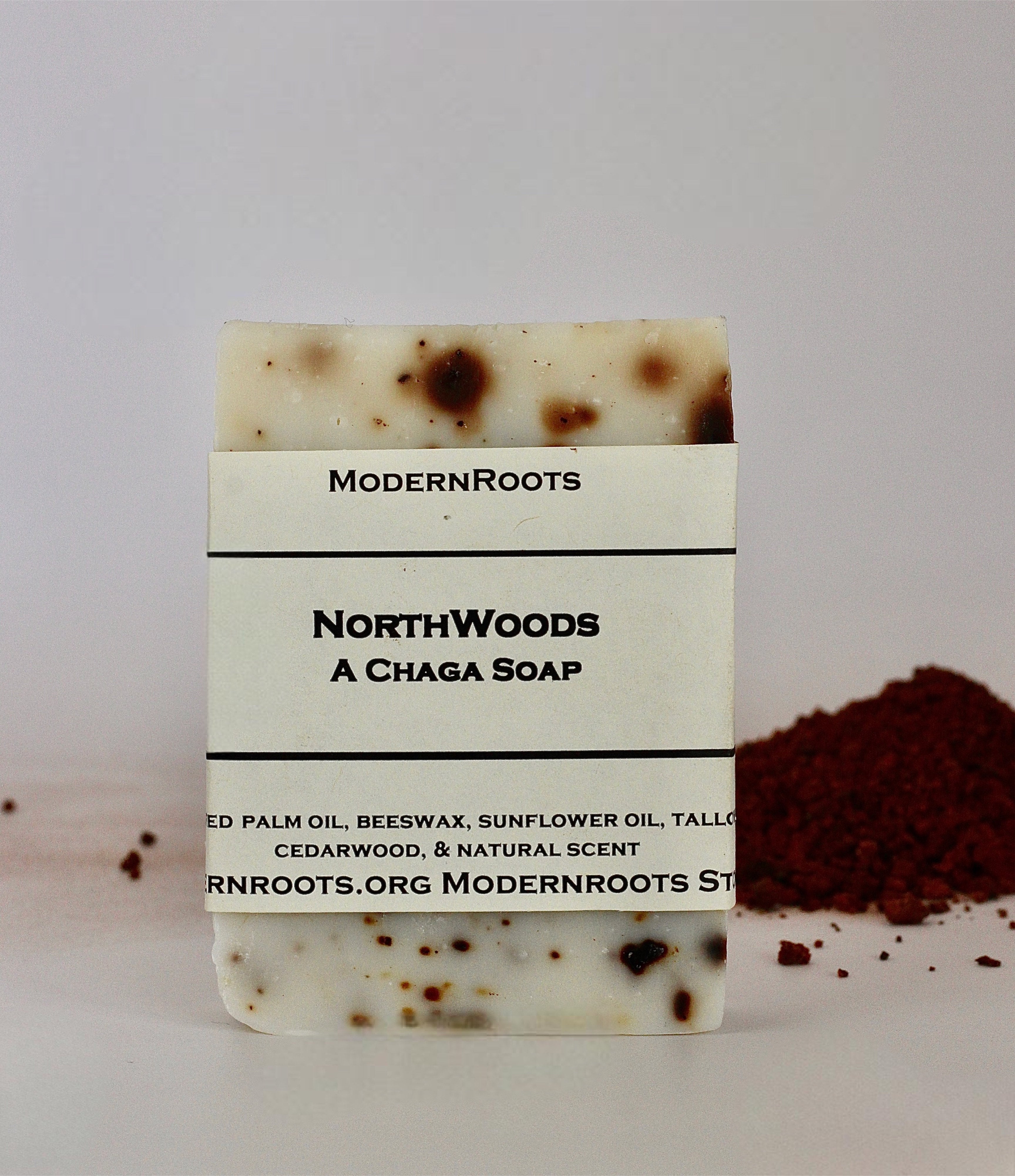 Northwoods Chaga Soap – ModernRoots Natural Soaps & Body Care